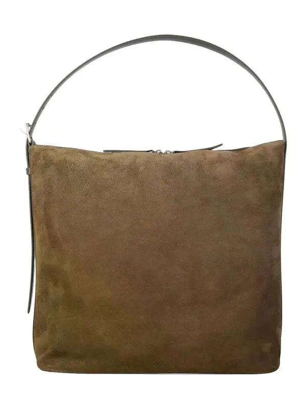 A.p.c. Maxi Vera Tote Bag - Brown