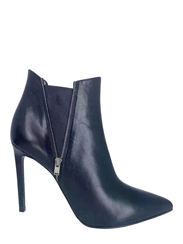 Saint Laurent Stiletto Ankle Boots - Black