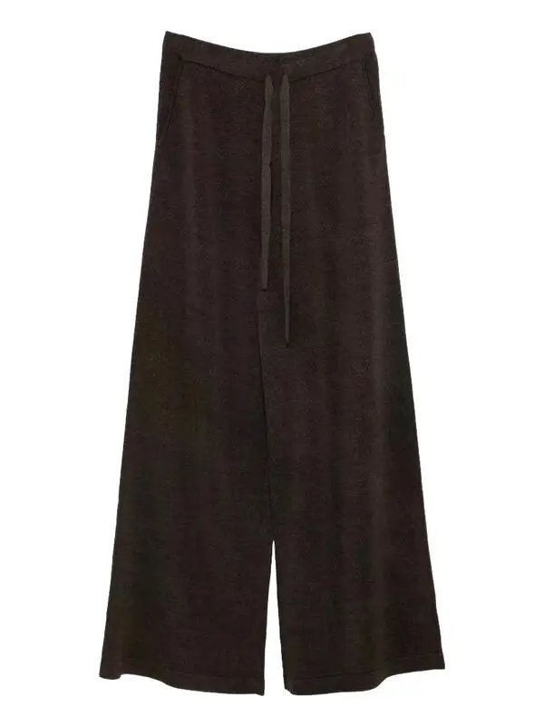 P.a.r.o.s.h Wide Leg Trousers - Brown