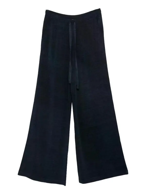 P.a.r.o.s.h Drawstring-fastening Palazzo Pants - Blue