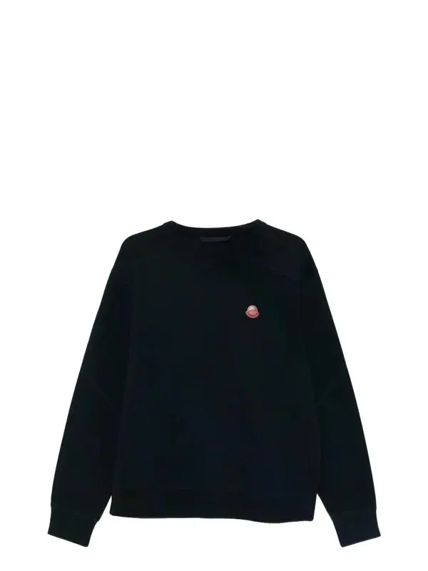 Moncler Logo-patch Sweatshirt - Blue