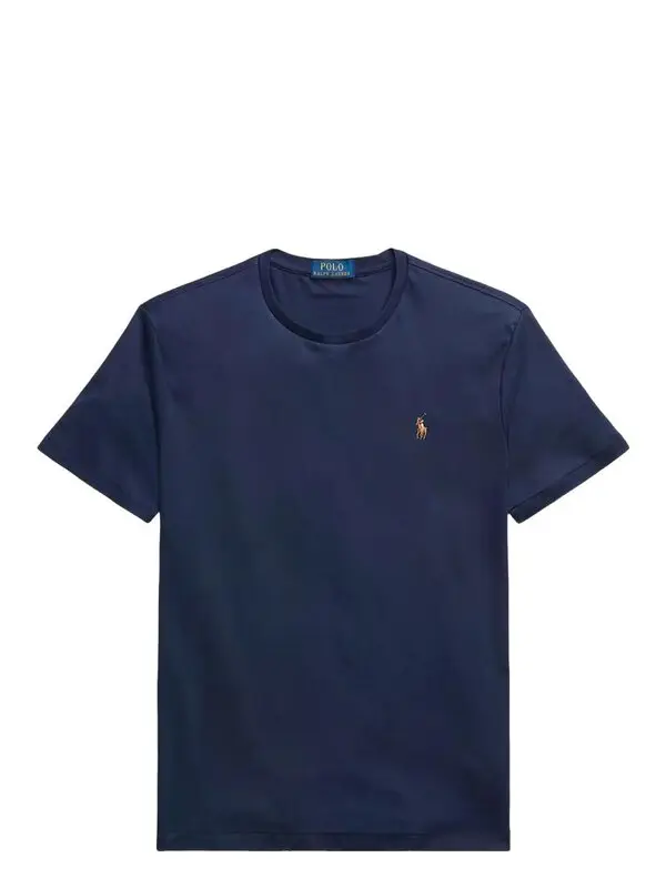 Polo Ralph Lauren Polo Pony-embroidered Crew-neck T-shirt - Blue