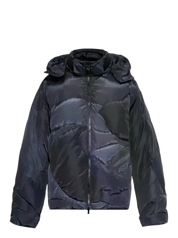 A BATHING APE Hooded Padded Jacket - Black