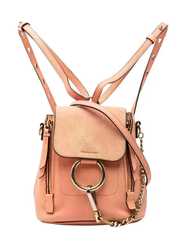 Chloé 2018 Mini Faye Backpack - Pink