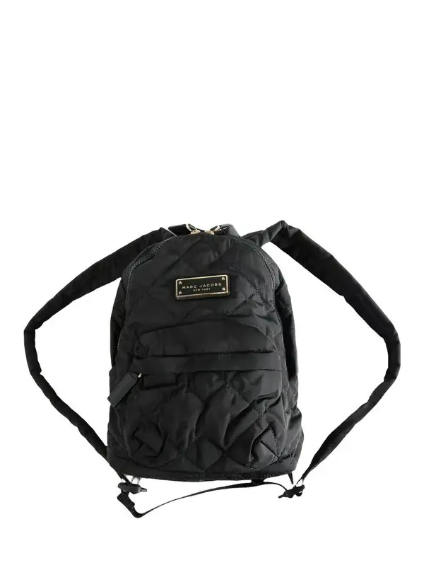 Marc Jacobs Quilted Zip Backpack - Black