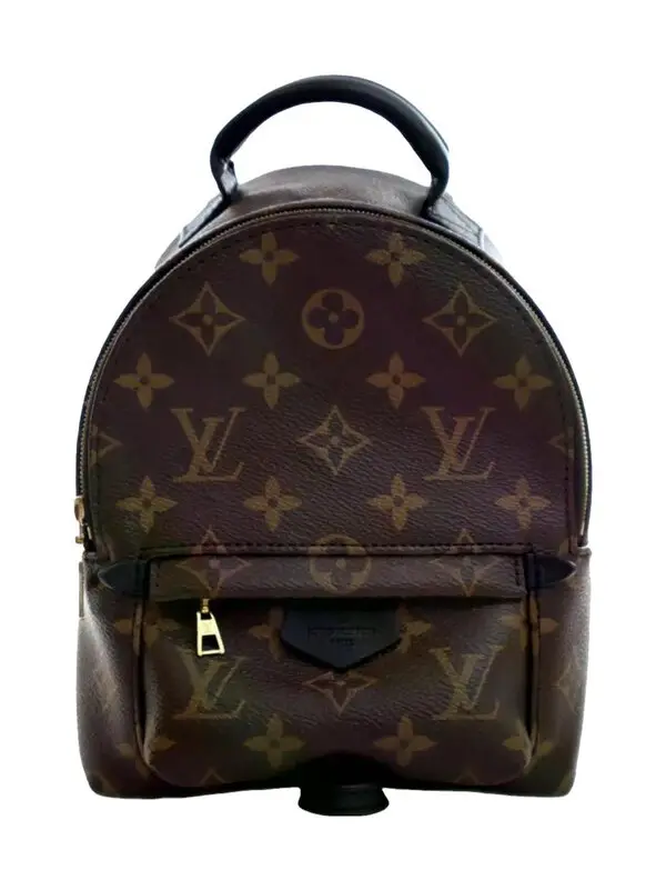 LOUIS VUITTON 2020 Monogram Mini Palm Springs Backpack - Brown