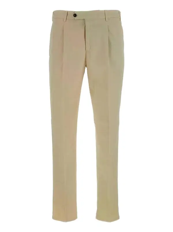 PT TORINO Pleated Trousers - Neutrals