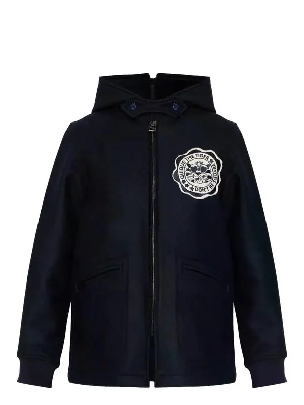 Kenzo Zip-fastening Hooded Jacket - Blue