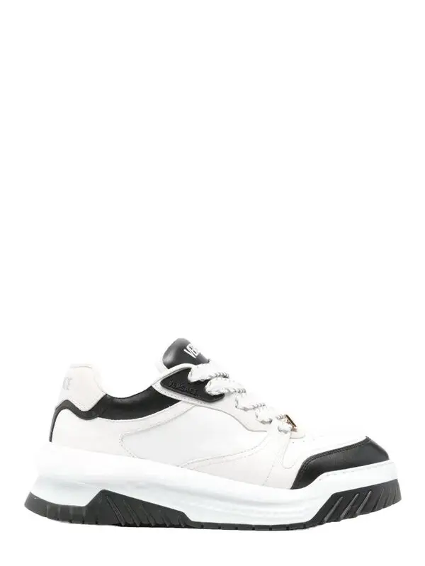 Versace Odissea Platform Sneakers - White