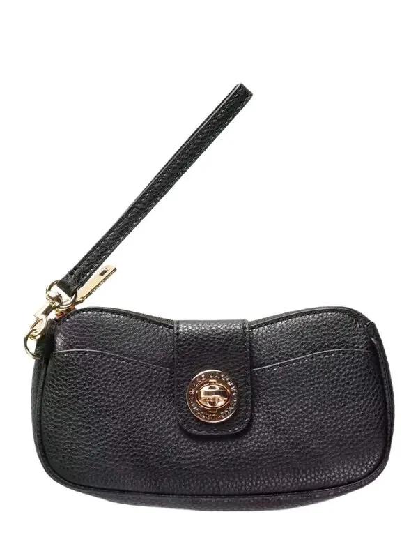 Marc Jacobs Turn-lock Fastening Clutch - Black