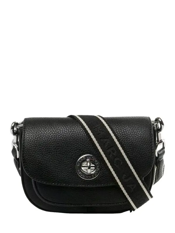 Marc Jacobs Logo-strap Shoulder Bag - Black