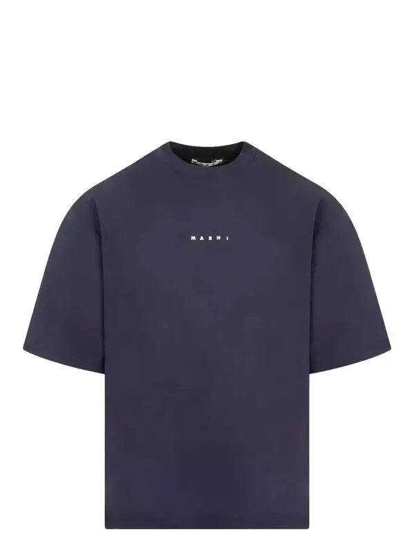 Marni Cotton T-shirt - Blue