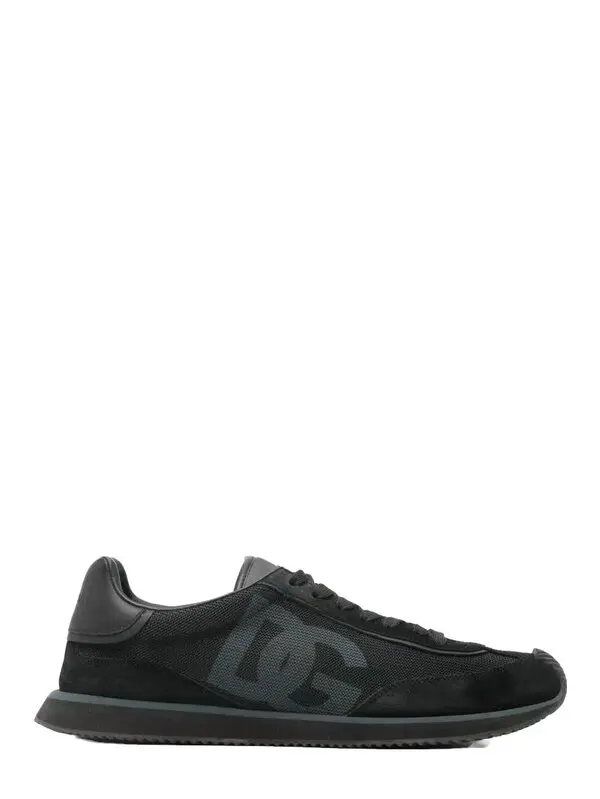 Dolce & Gabbana Panelled Sneakers - Black