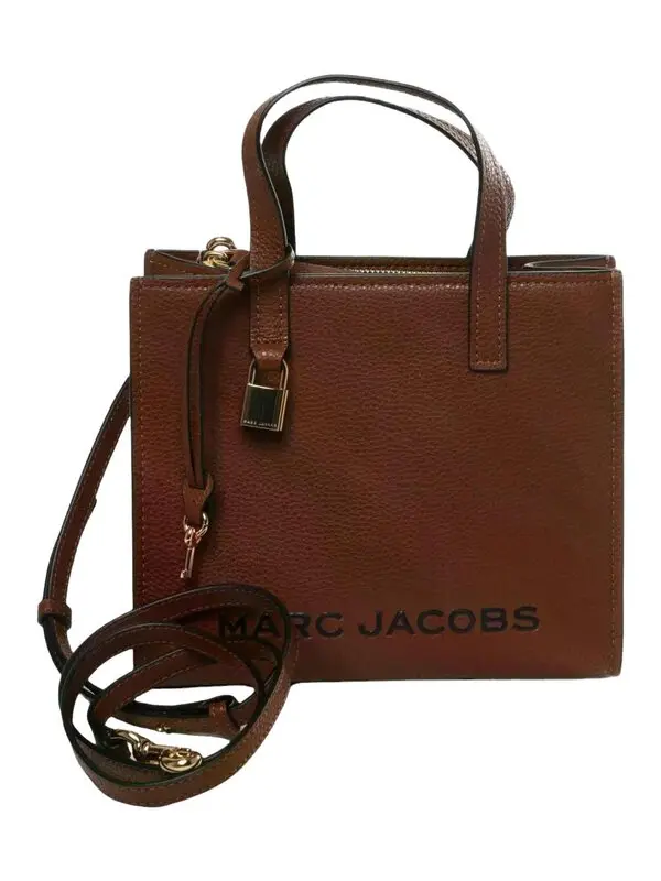 Marc Jacobs Logo-print Tote Bag - Brown
