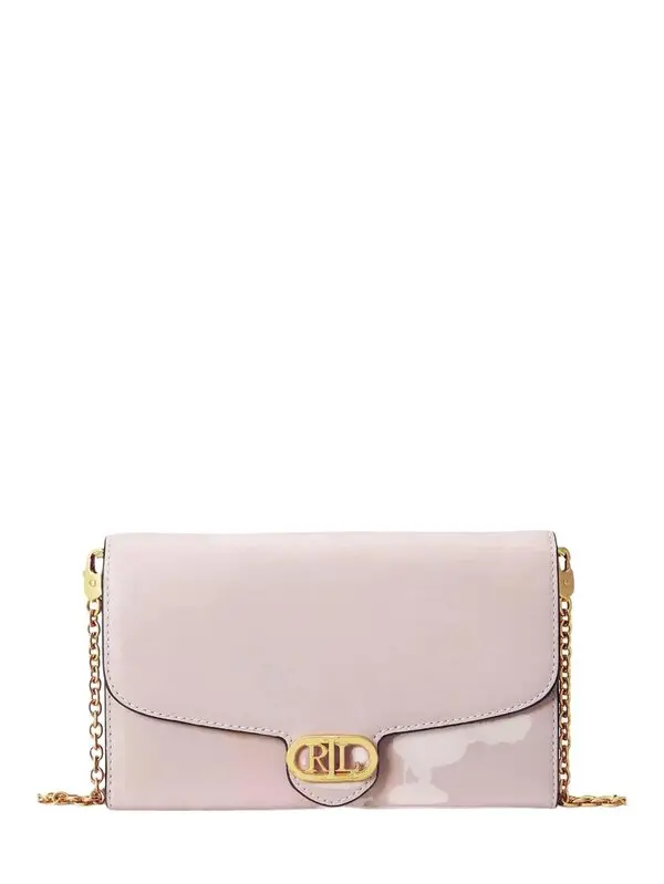 Ralph Lauren Adair Logo-plaque Crossbody Bag - Pink