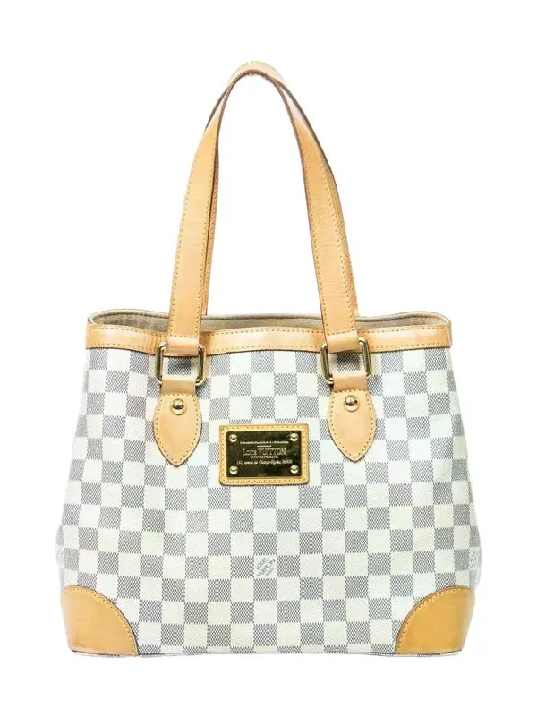 LOUIS VUITTON Hampstead Pm Tote Bag - White