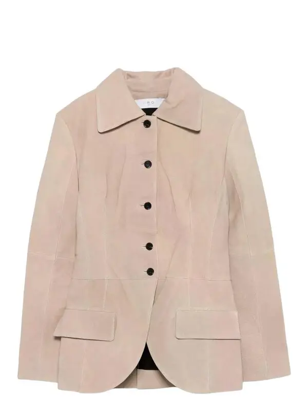 IRO PARIS Rosario Button-up Blazer - Neutrals