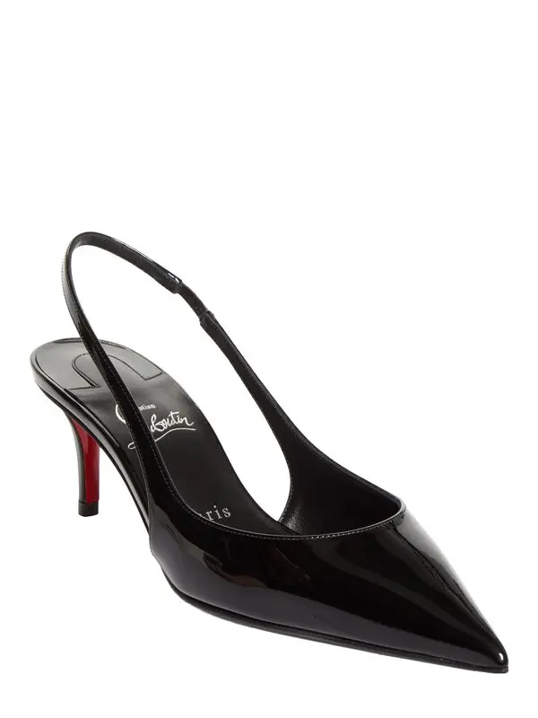 CHRISTIAN LOUBOUTIN Miss Z Slingback Pumps - Black