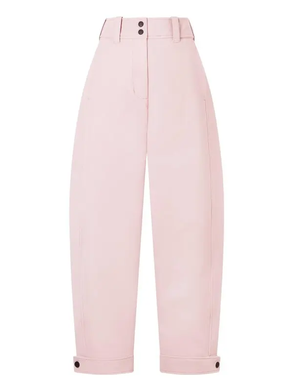 Moncler Tech-twill Tapered Ski Pants - Pink
