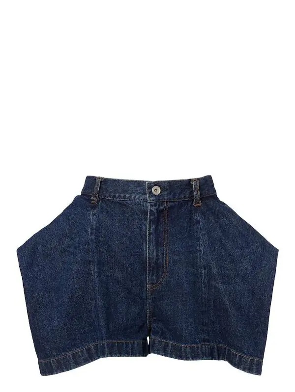 Sacai Denim Shorts - Blue