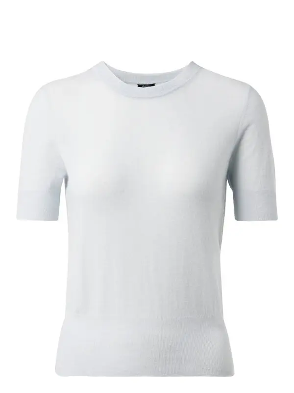 JOSEPH Cashmere Top - Blue
