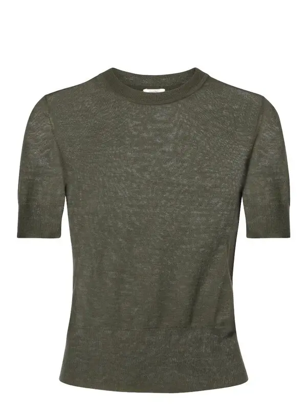 JOSEPH Cashmere Top - Green