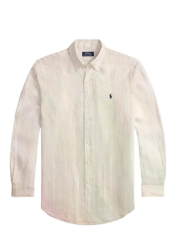 Polo Ralph Lauren Striped Button-down Shirt - Neutrals
