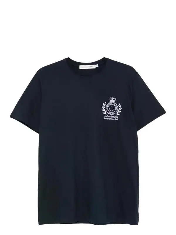 Joshua Sanders X Smiley Leisure Club Graphic T-shirt - Blue