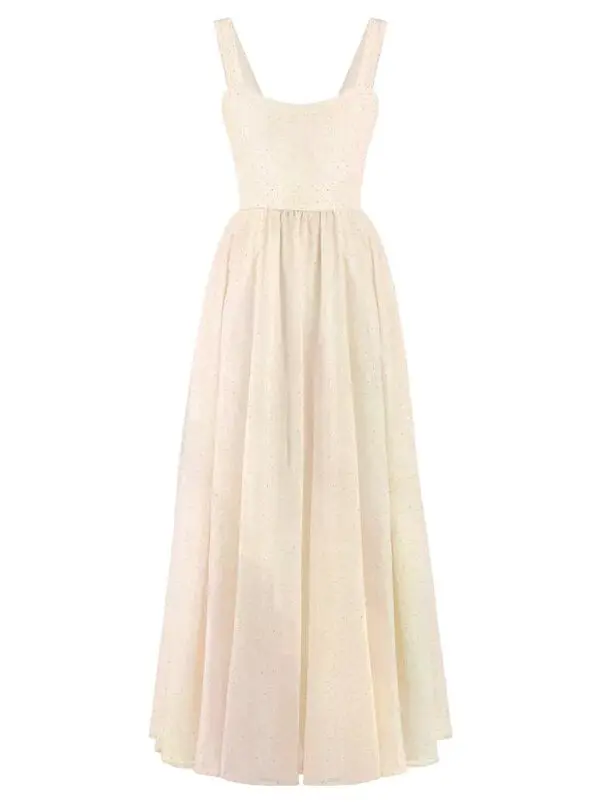 POST MERIDIEM Sleeveless Maxi Dress - Neutrals
