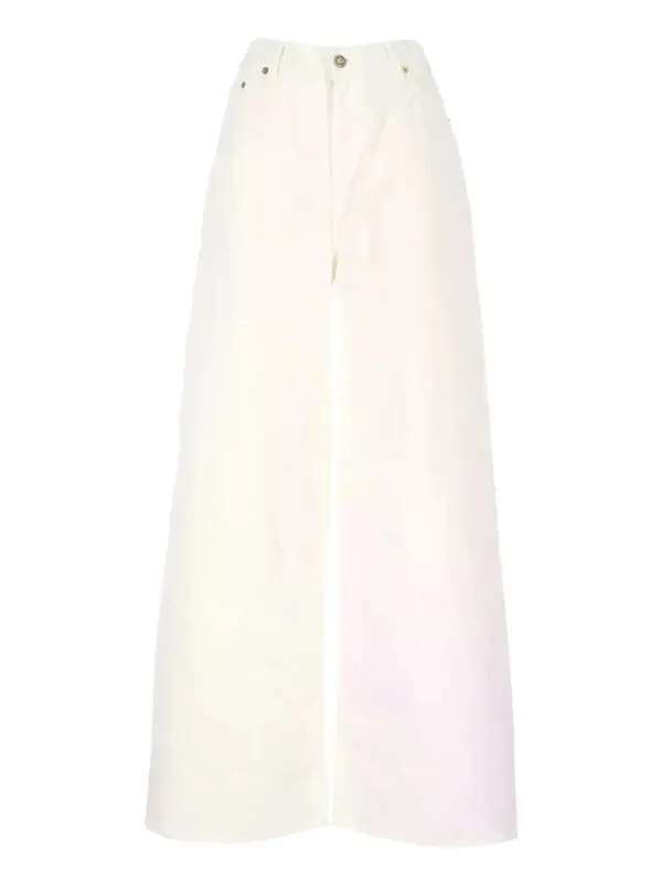GOLDEN GOOSE Wide-leg Jeans - Neutrals