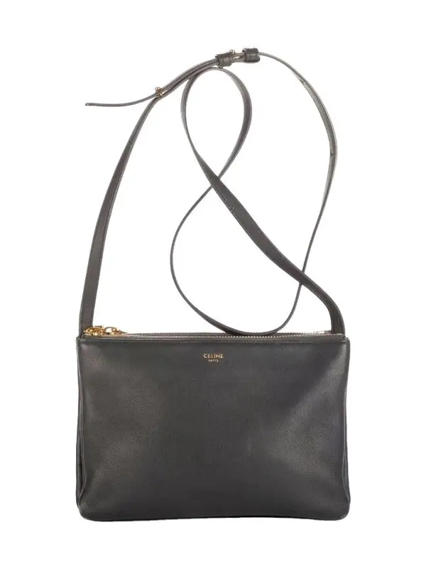 Celine Small Trio Shoulder Bag - Grey