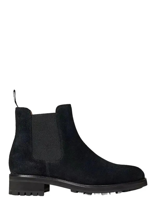 Polo Ralph Lauren Pull-tab Chelsea Boots - Black