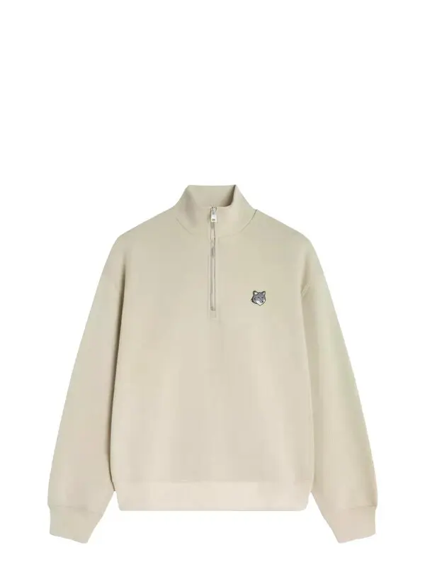 Maison Kitsuné Logo Sweatshirt - Neutrals