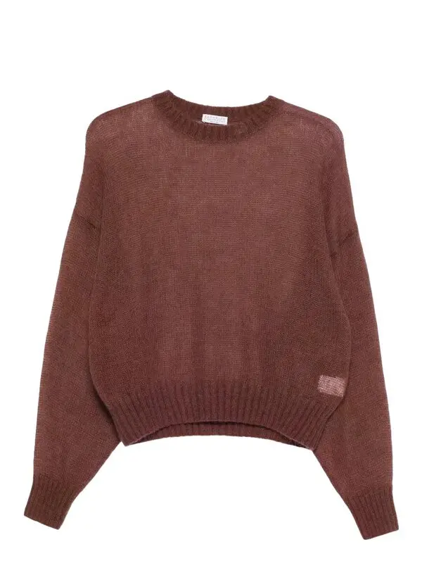 Brunello Cucinelli Crew-neck Sweater - Brown