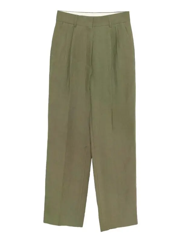 BLAZÉ MILANO Pleated Trousers - Green