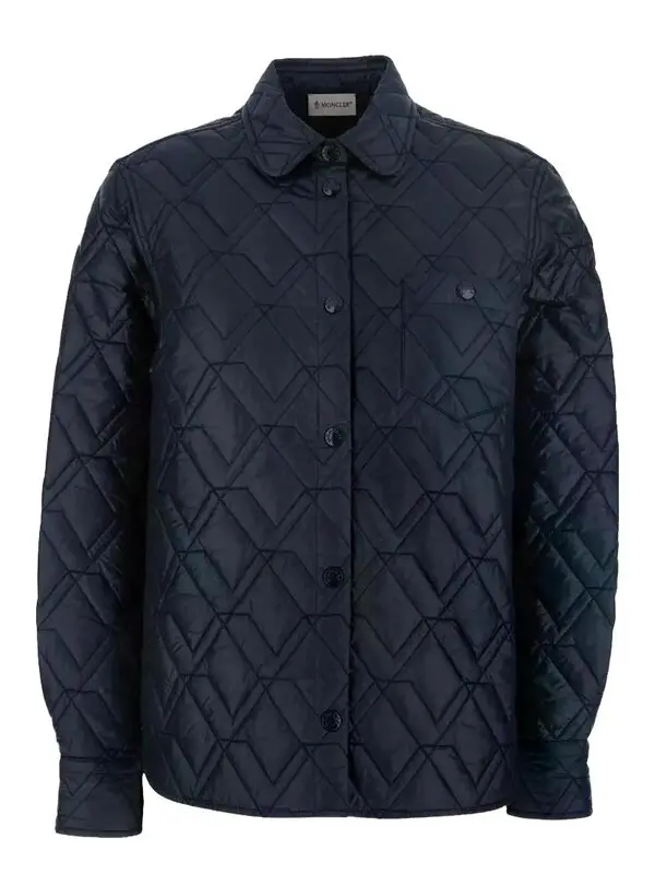 Moncler Quilted Jacket - Blue