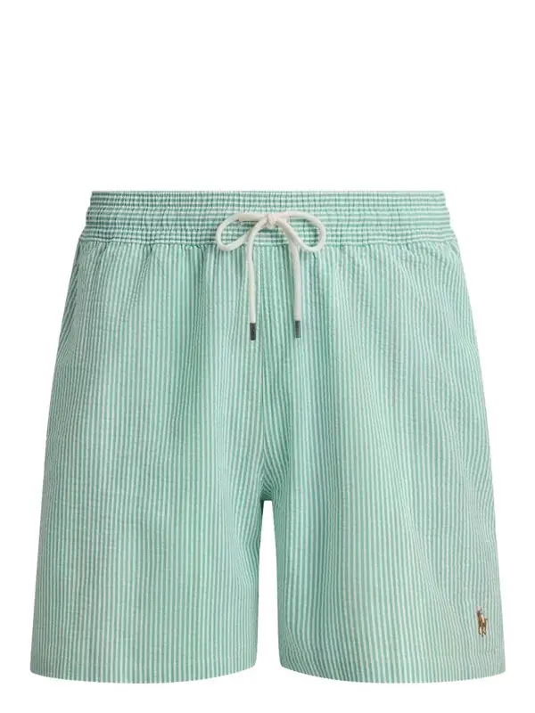 Polo Ralph Lauren Striped Swim Short - Green