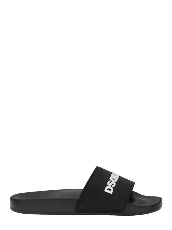 Dsquared2 Logo Slides - Black