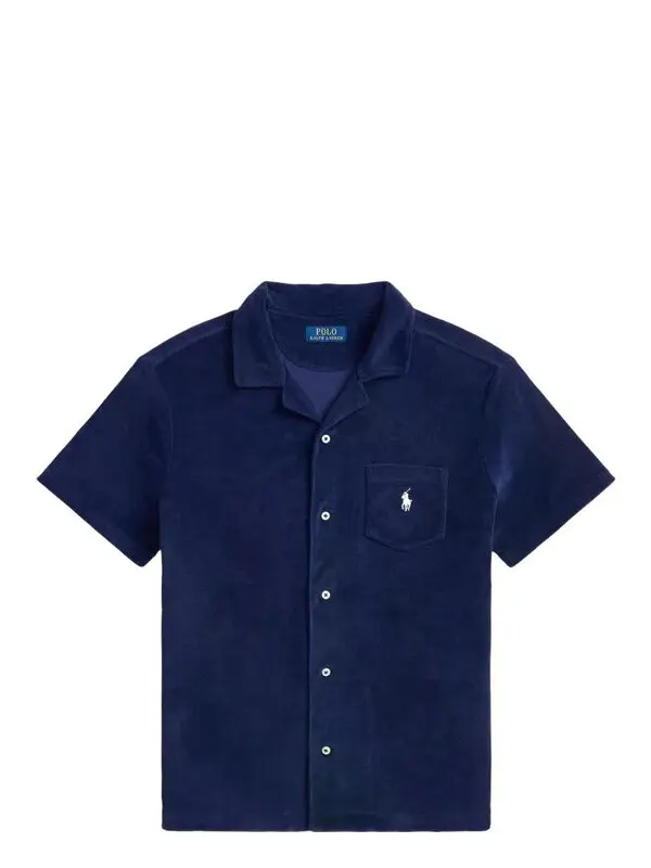 Polo Ralph Lauren Logo-embroidered Shirt - Blue