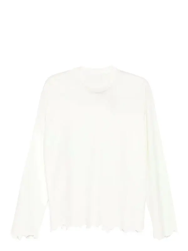 JNBY Asymmetric-hem T-shirt - White