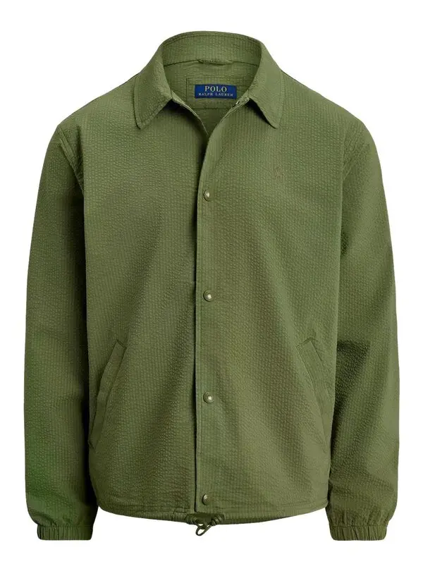 Polo Ralph Lauren Textured Coach Jacket - Green