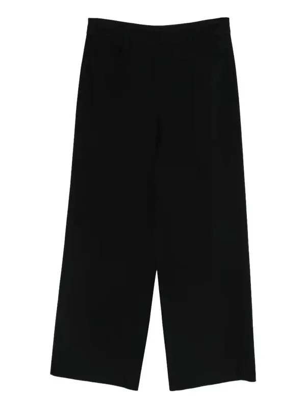 Max Mara Wide-leg Trousers - Black