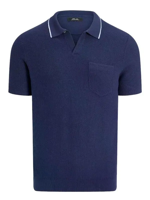 Rlx Ralph Lauren Chest-pocket Polo Shirt - Blue