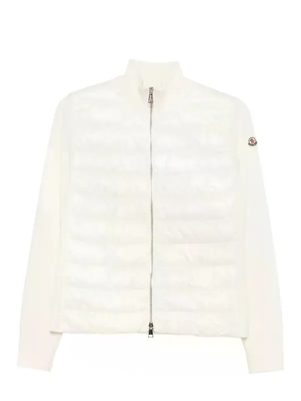 Moncler Panelled Jacket - White