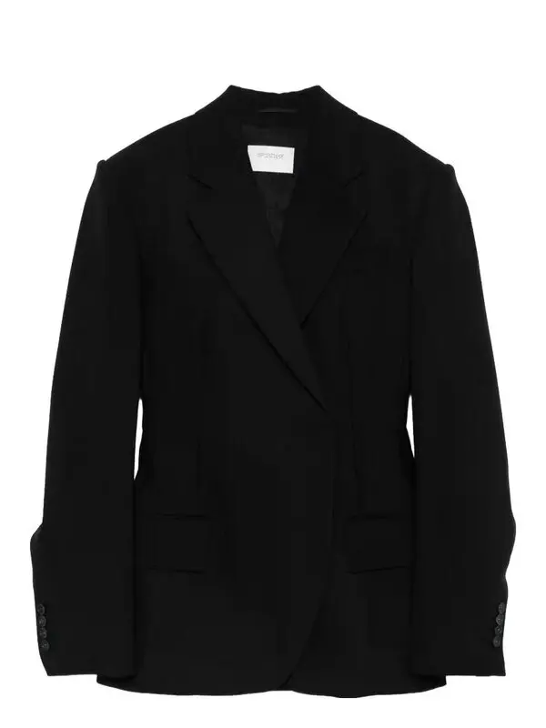 Sportmax Double-breasted Blazer - Black