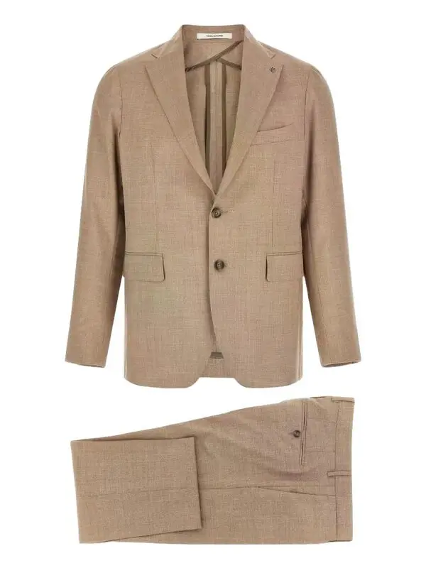 Tagliatore Single-breasted Suit - Neutrals