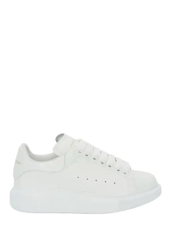 Alexander McQueen Leather Sneakers - White
