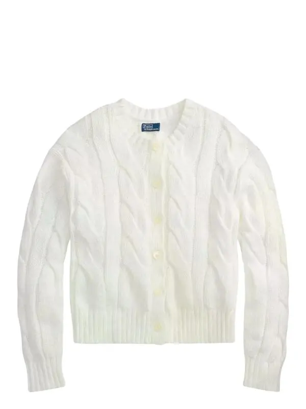 Polo Ralph Lauren Cable-knit Cardigan - White