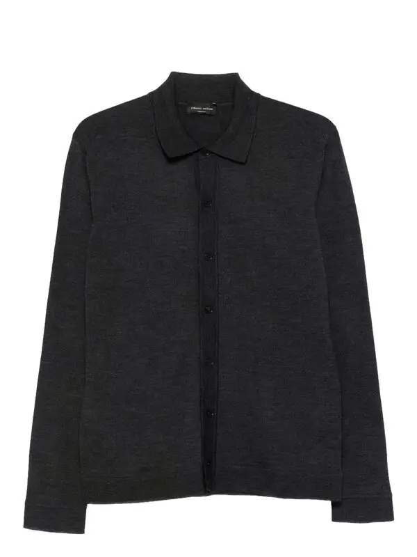 ROBERTO COLLINA Buttoned Shirt - Grey