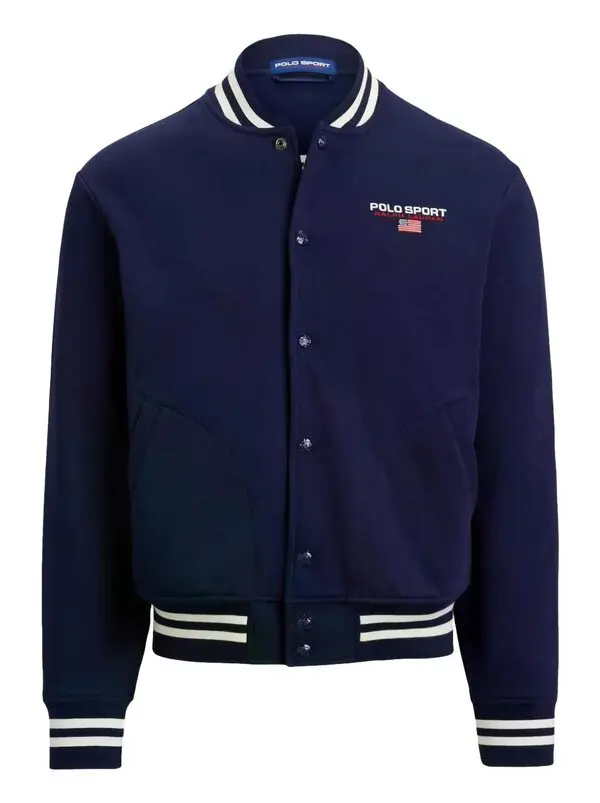 Polo Ralph Lauren Polo Sport Fleece Baseball Jacket - Blue